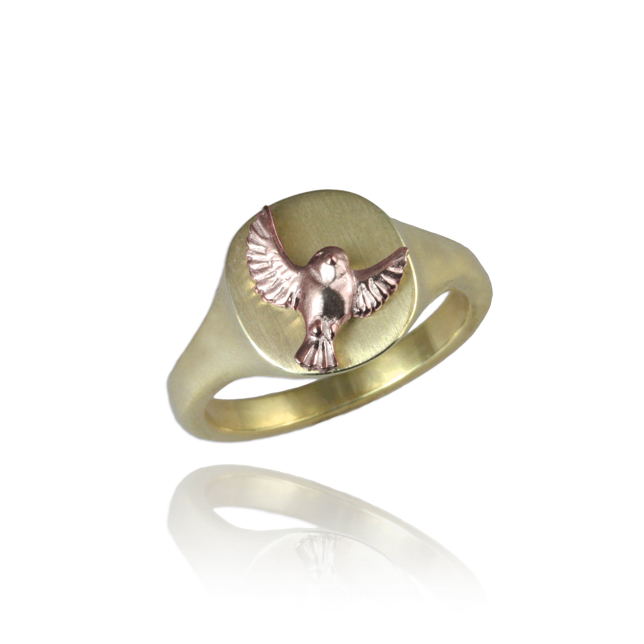 Freedom Bird Signet Ring | Handmade Jewellery – Jana Reinhardt Ltd