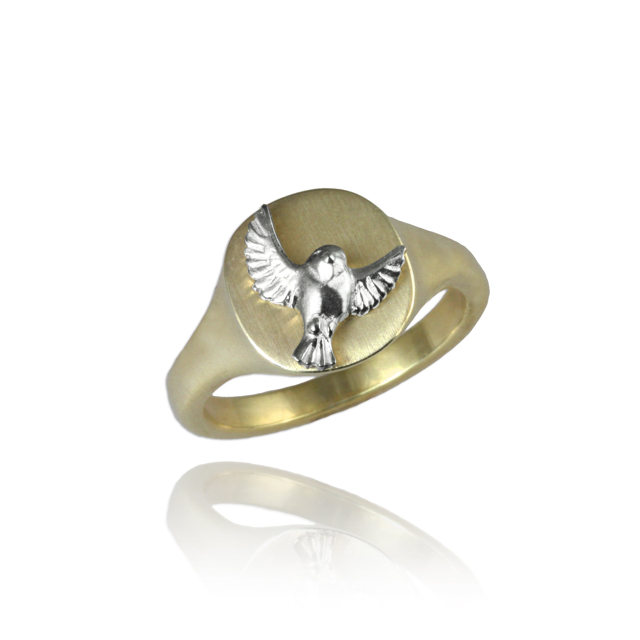 Freedom Bird Signet Ring | Handmade Jewellery – Jana Reinhardt Ltd