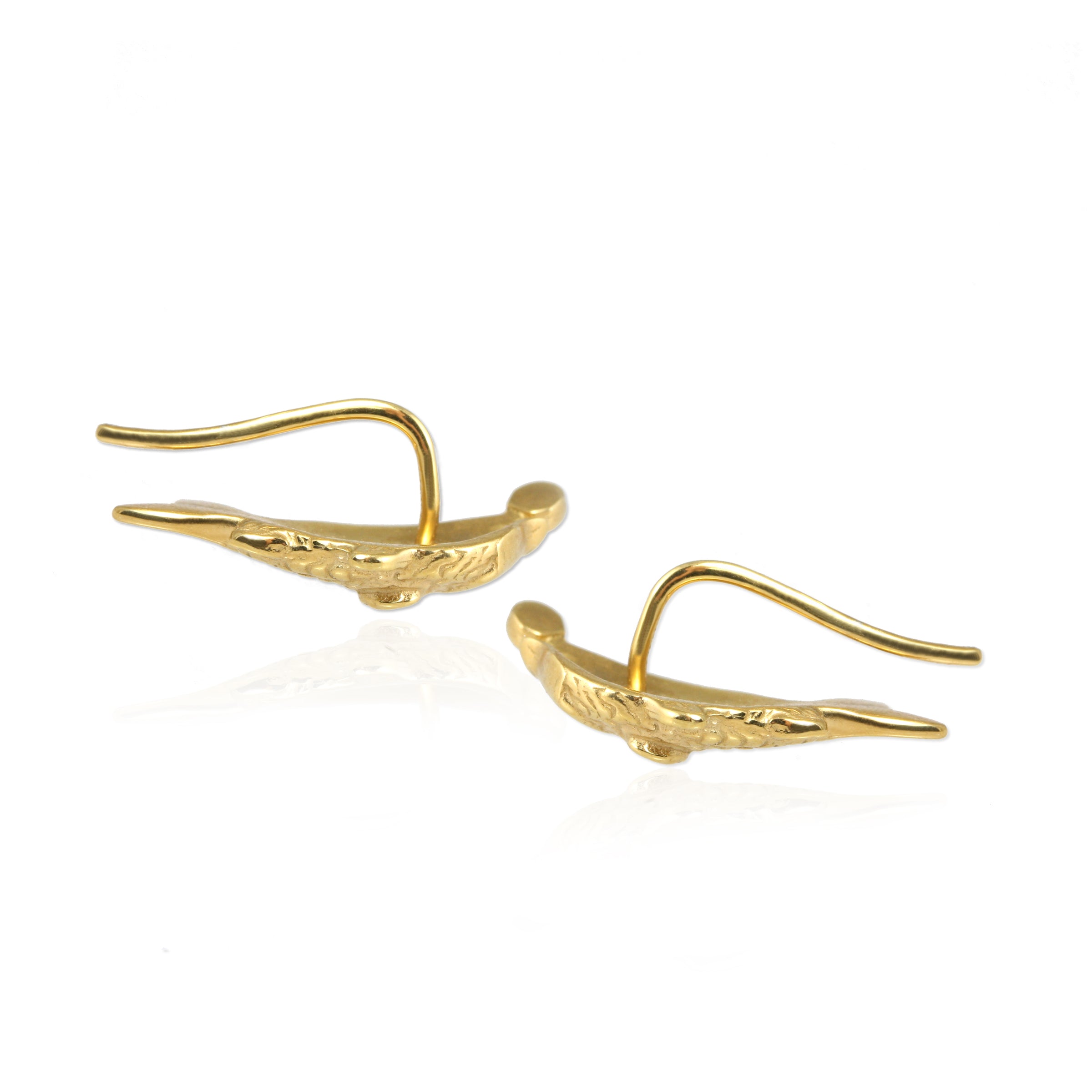 Fish Ear Climbers | Handmade Jewellery – Jana Reinhardt Ltd